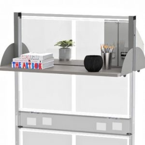 LIBRERO DOBLE COLGANTE ABIERTO 120 CM | Vevi Muebles Para Oficina